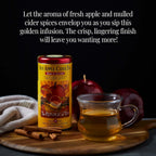 warm apple cider tea for relaxation
