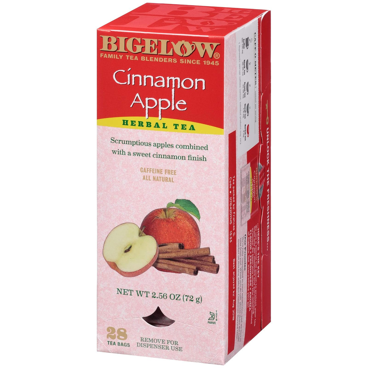 warm cinnamon apple herbal infusion