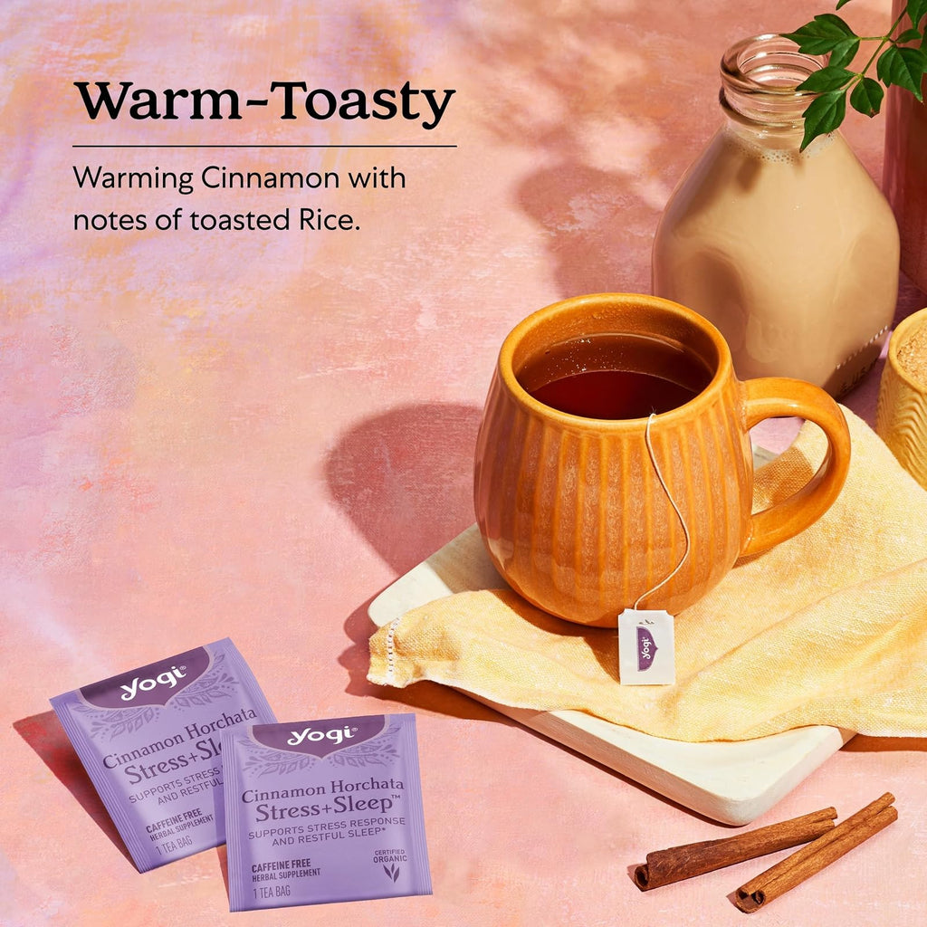 warm cinnamon horchata flavour