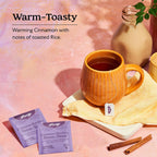 warm cinnamon horchata flavour