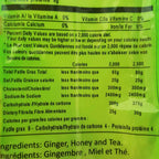 warm ginger honey tea for relaxation