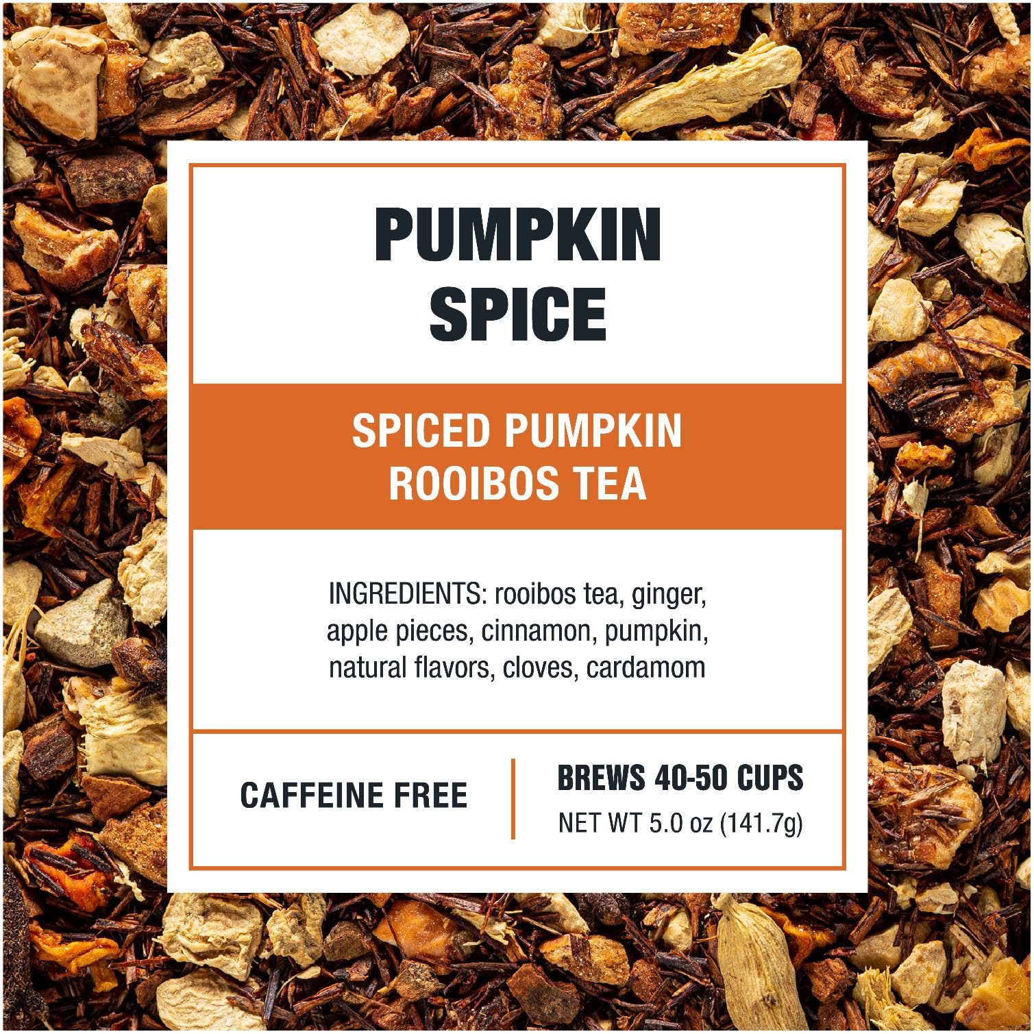 warm pumpkin spice tea blend