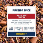 warm spiced herbal tea experience