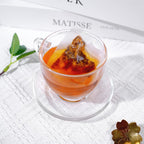 warm up with cinnamon tea