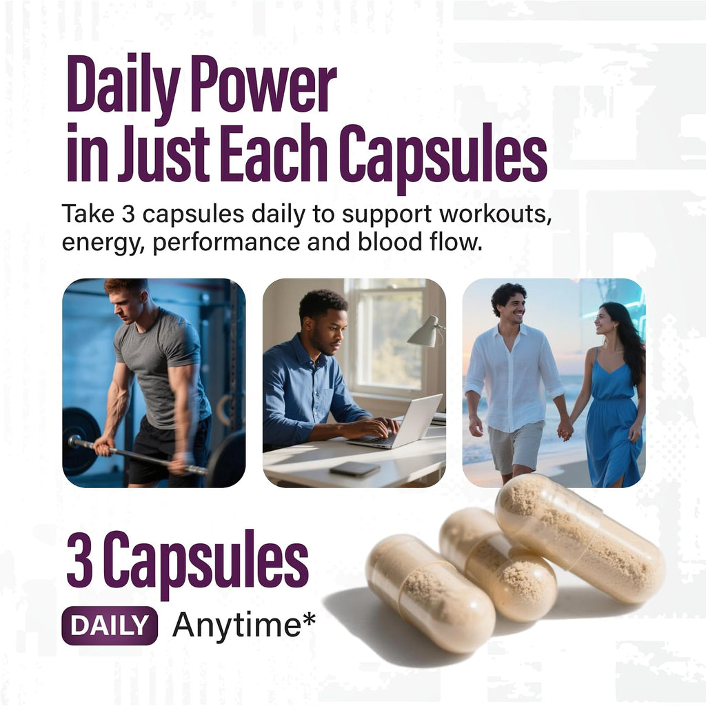WARRIOR PROTOCOL pre-workout capsules