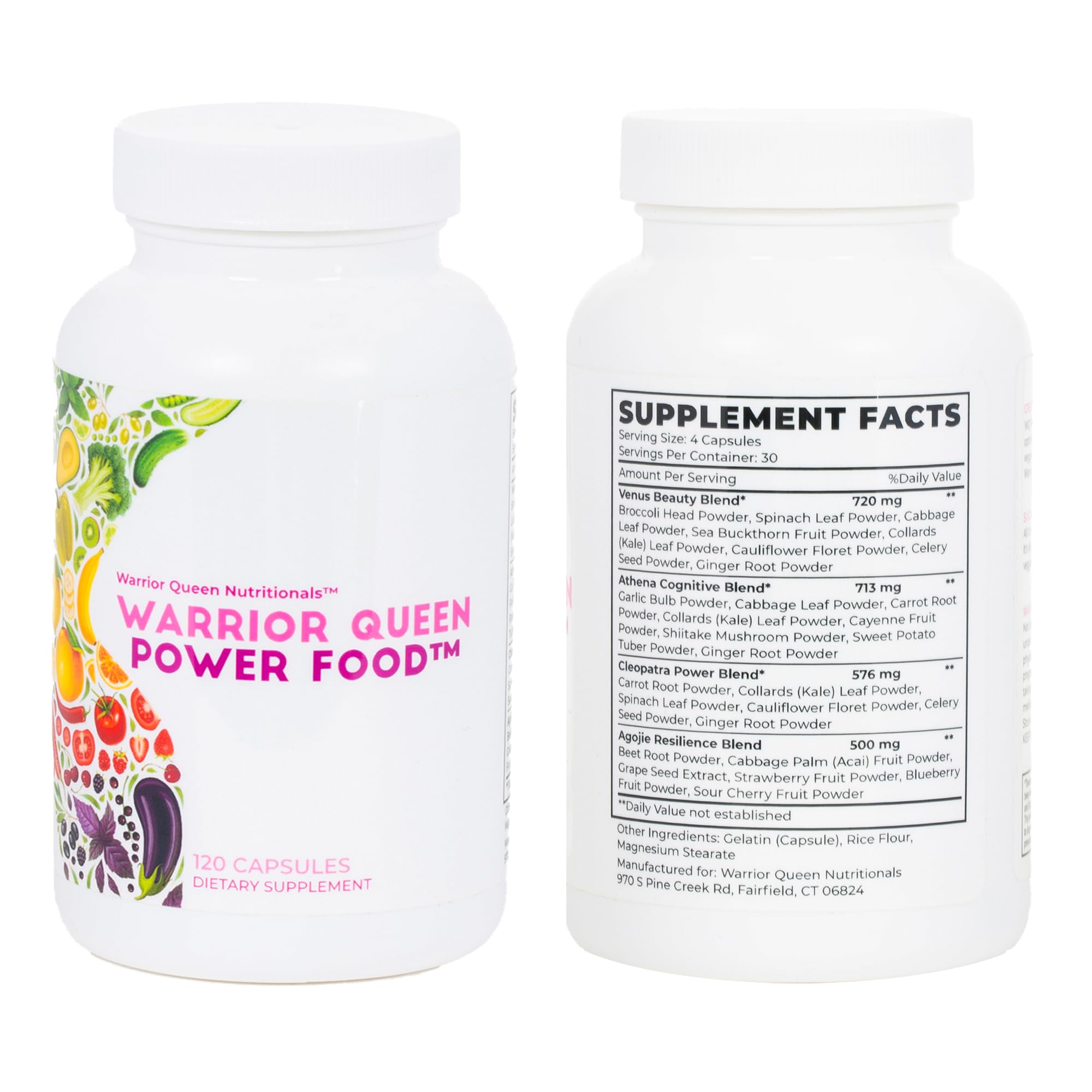 Warrior Queen blended vitamin supplement