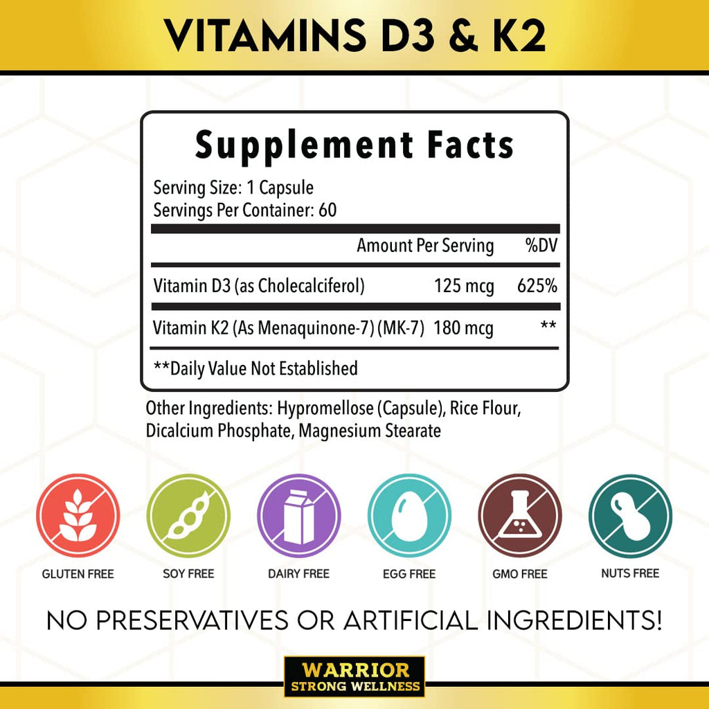 Warrior Strong Wellness vitamin supplement