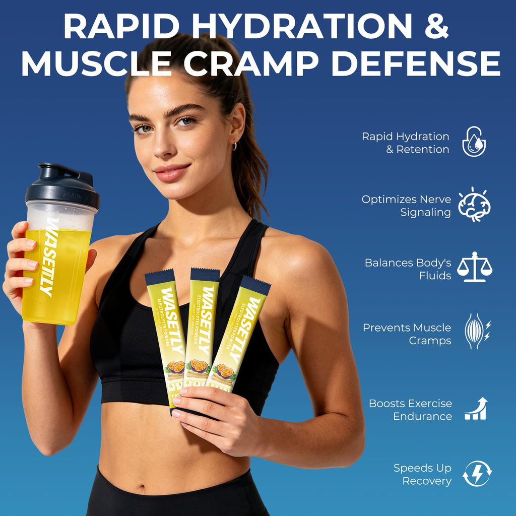 WASETLY electrolytes for post-workout recovery