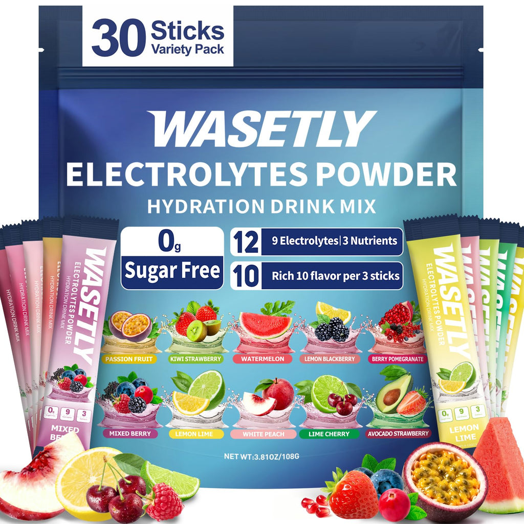 WASETLY electrolytes powder for hydration