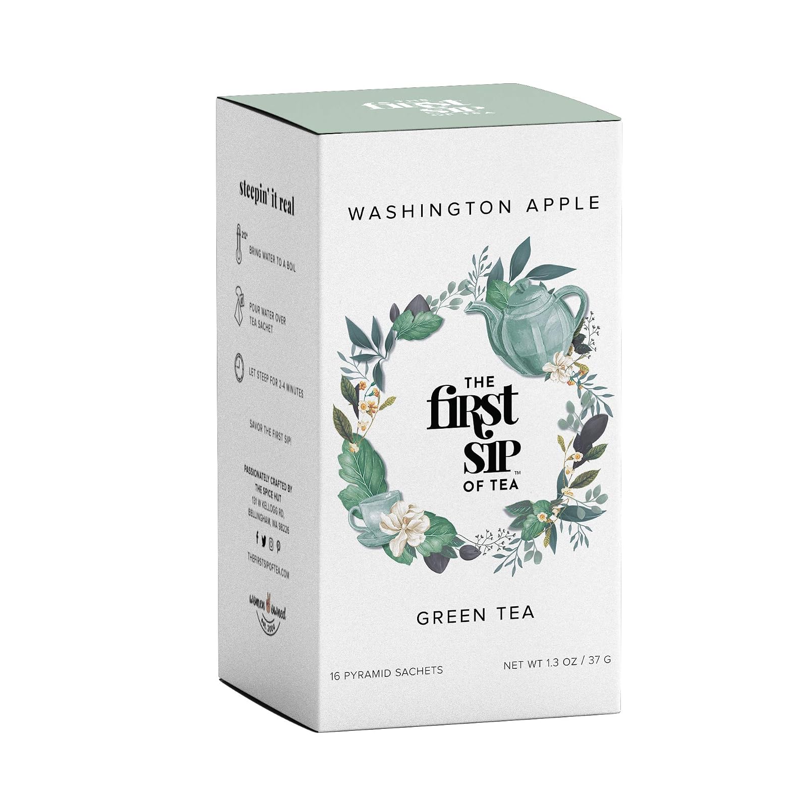 Washington Apple green tea sachets