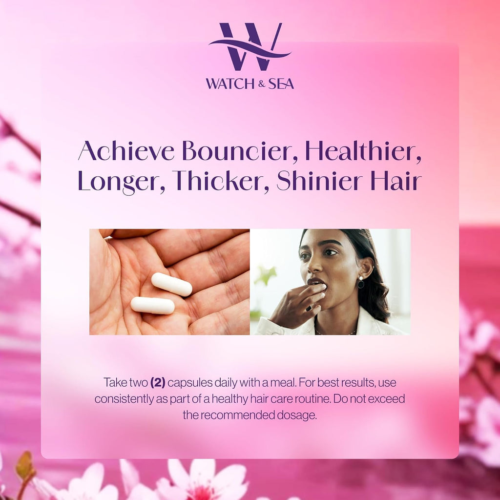 Watch & Sea vitamins for hair health
