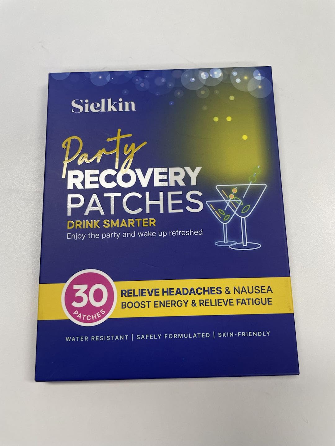 water-resistant recovery patches for travel
