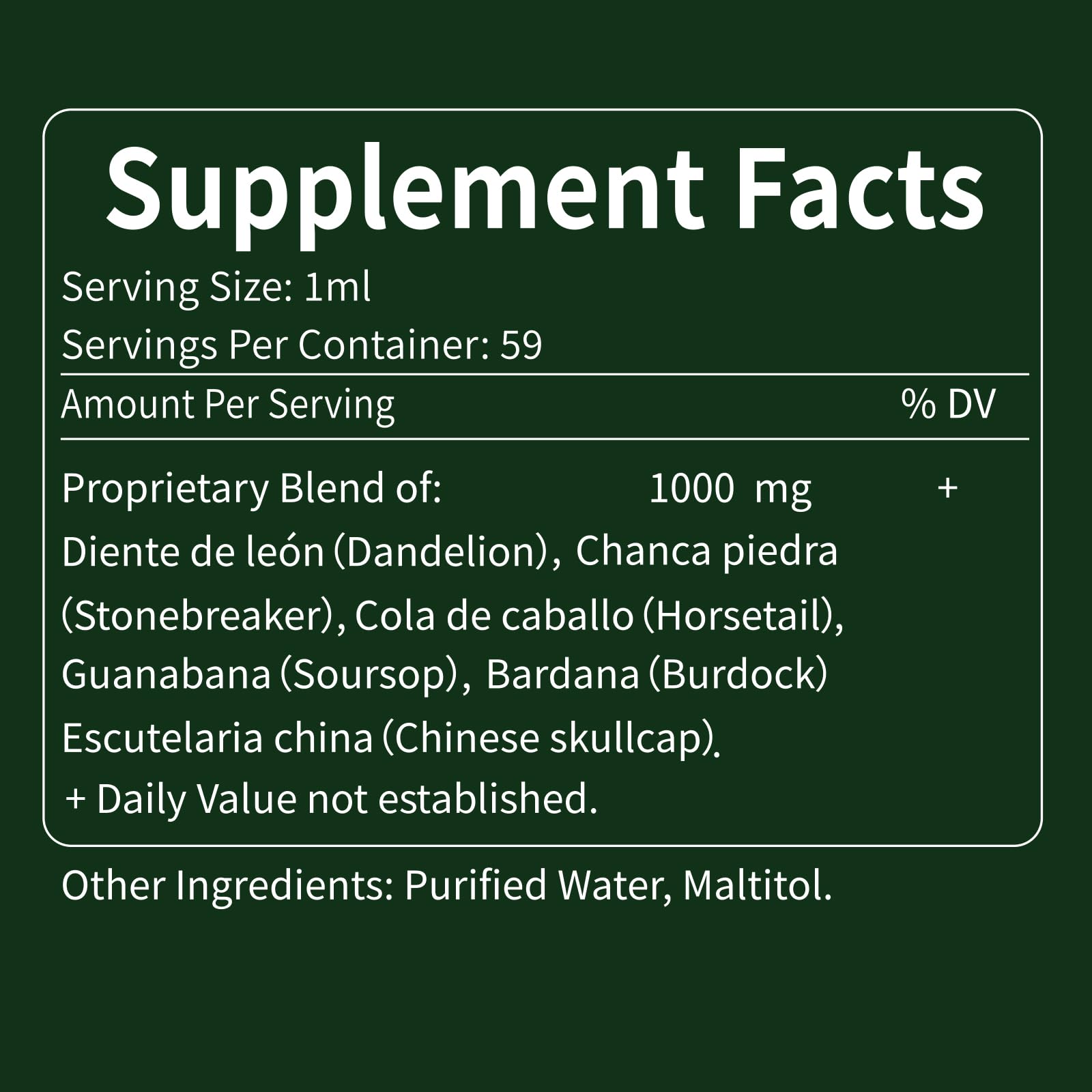 water retention relief herbal drops