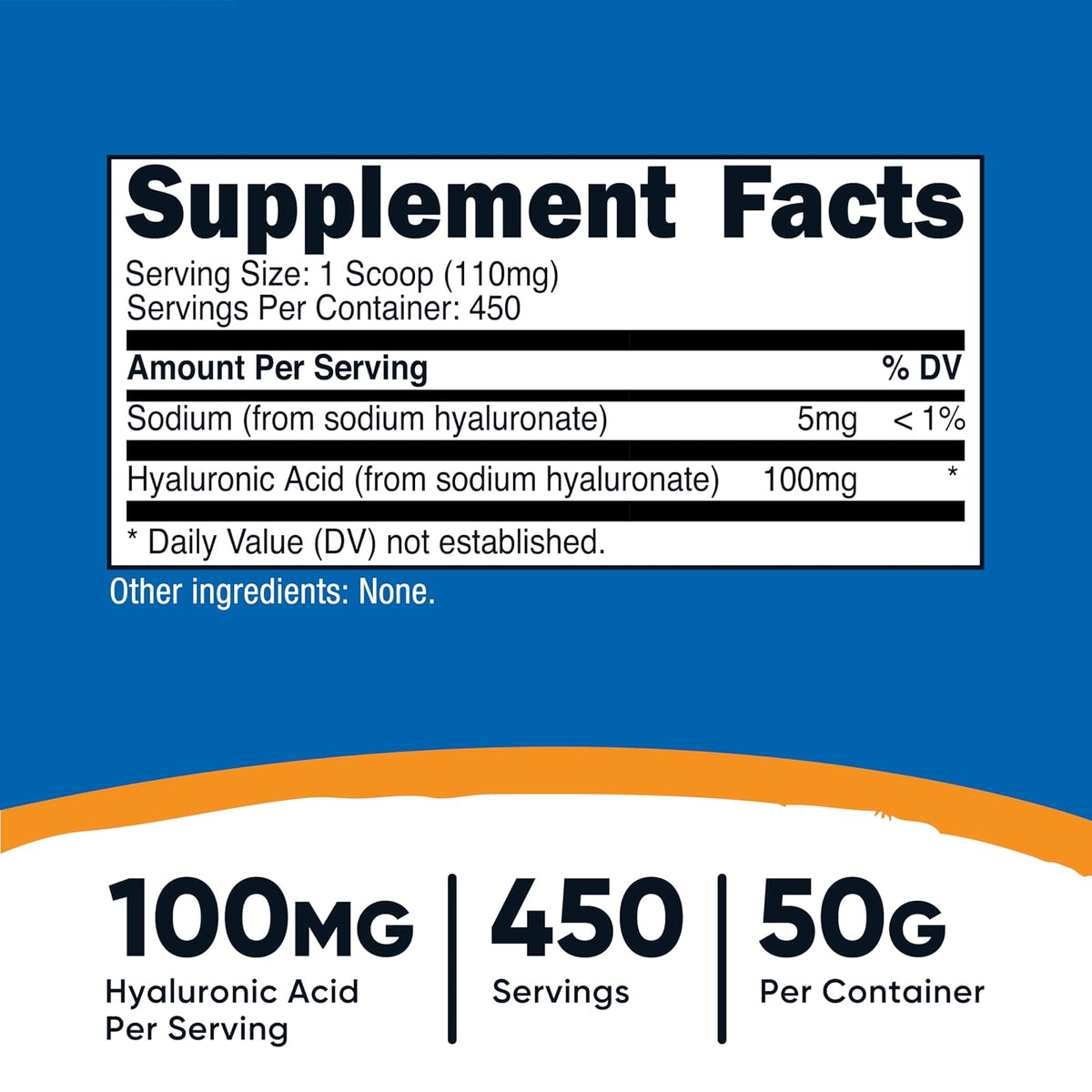 water soluble hyaluronic acid supplement