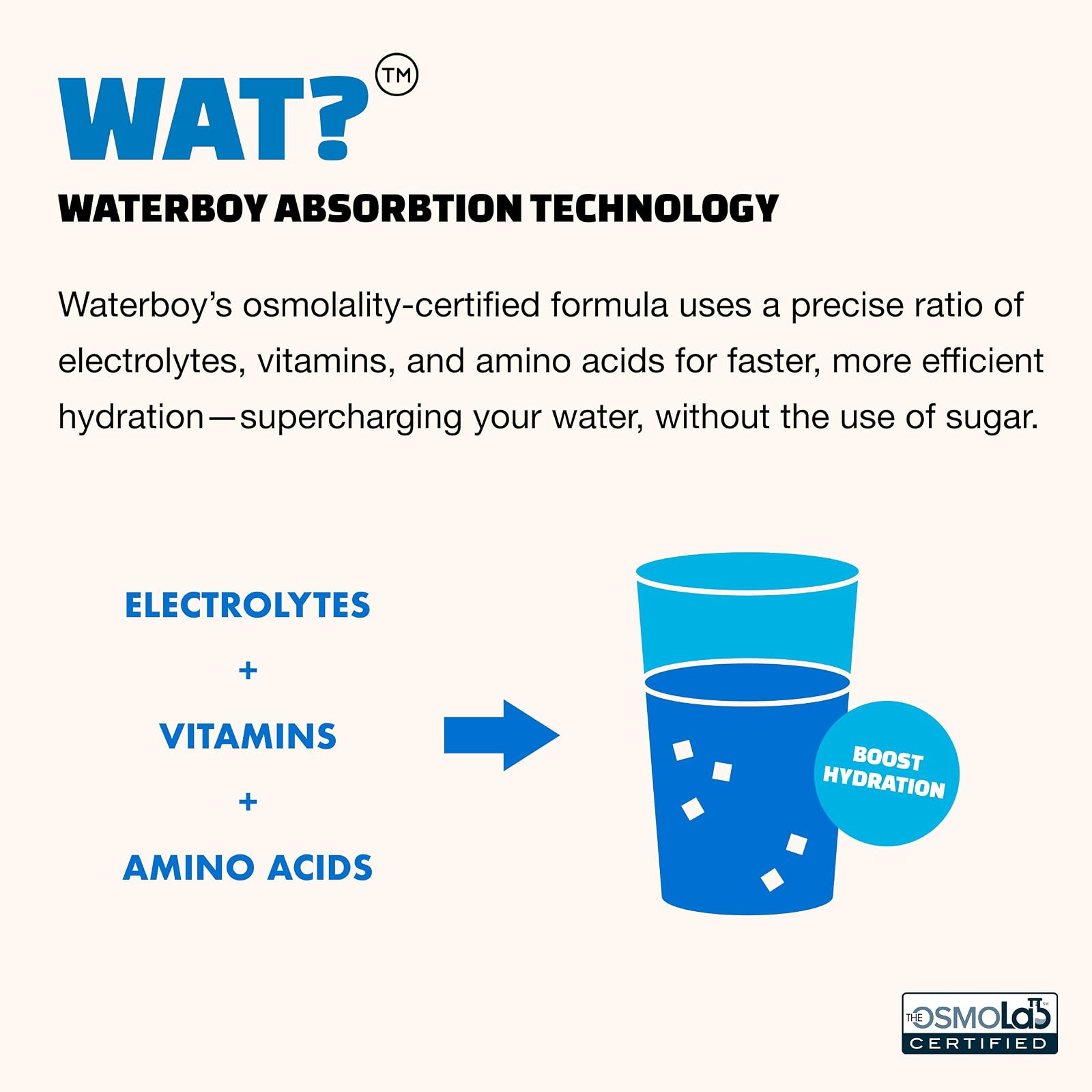 Waterboy electrolyte tablets for recovery
