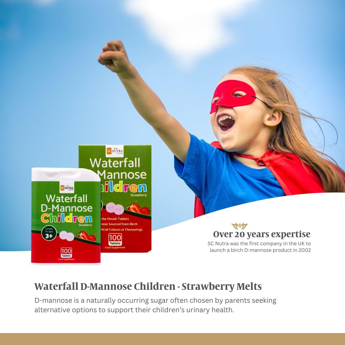Waterfall kids vitamins for better wellness