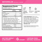 Watermelon amino energy powder for workouts