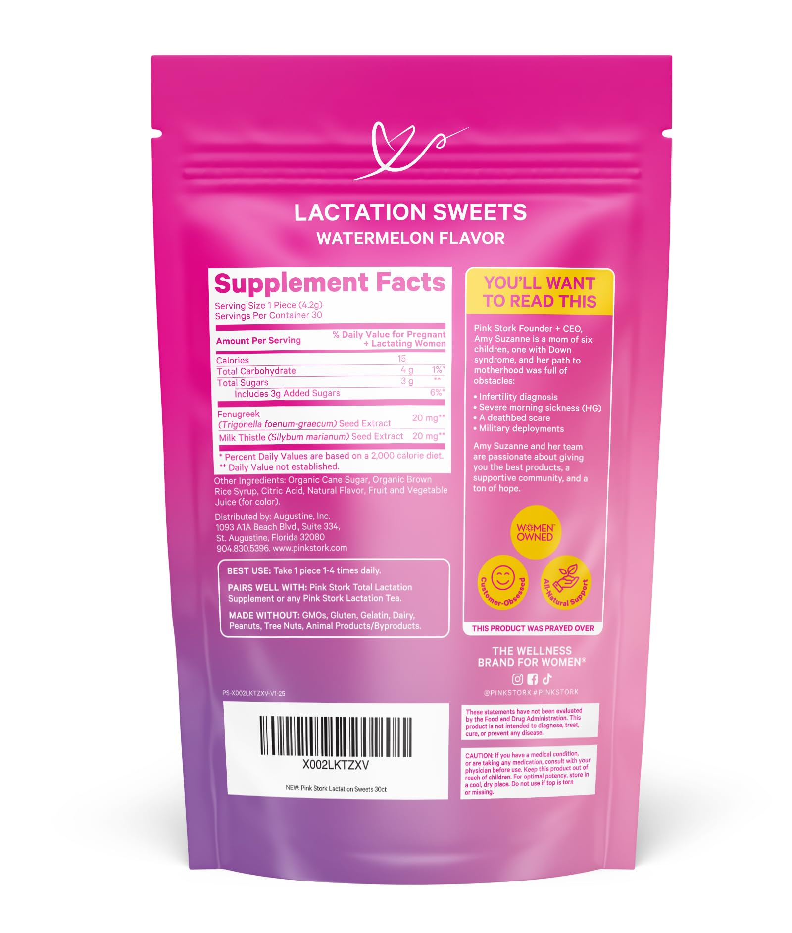 watermelon candy for breastfeeding support