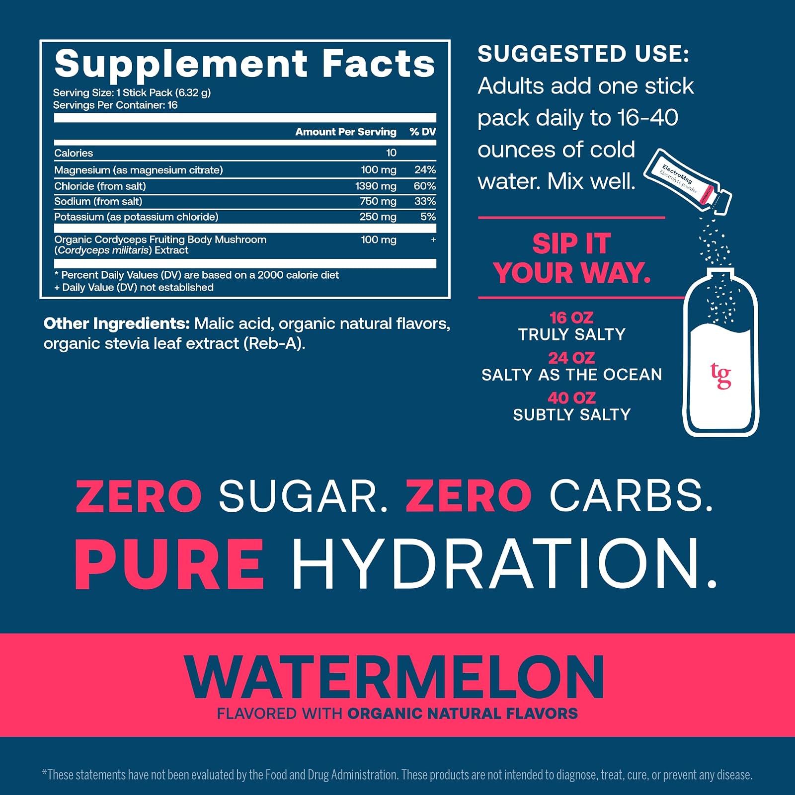 watermelon electrolyte tablets for hydration