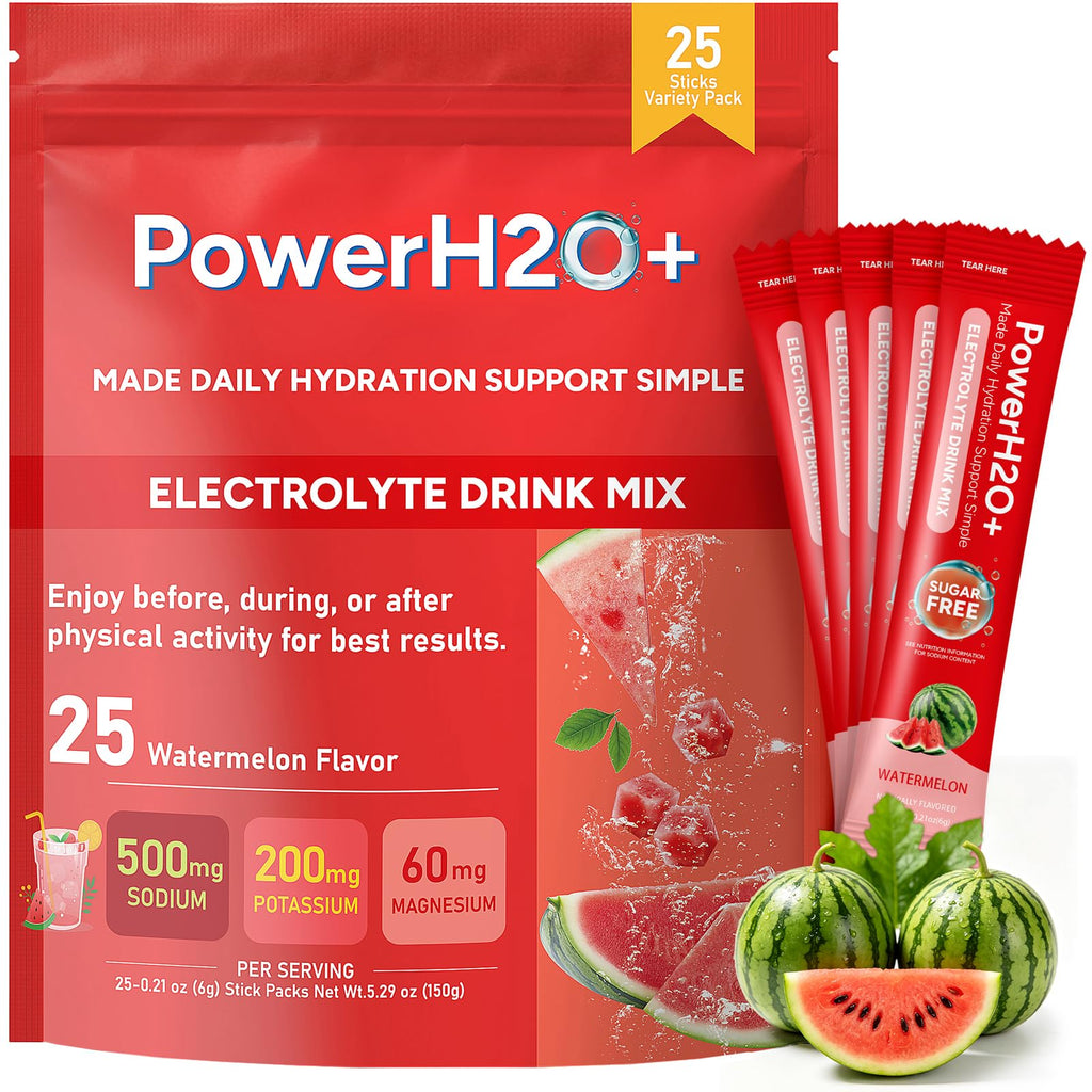 Watermelon electrolytes powder for hydration