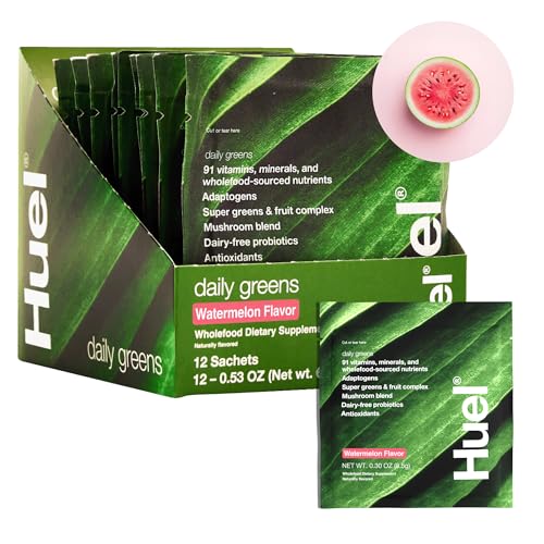 watermelon flavored spirulina health supplement