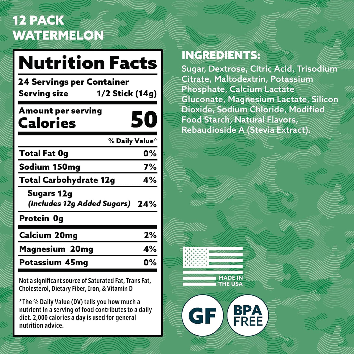 watermelon flavour sports electrolyte drink