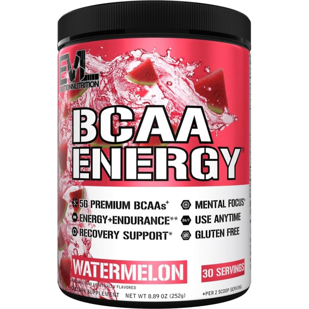 watermelon flavoured BCAA energy powder