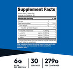Watermelon flavoured BCAA powder supplement