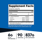 Watermelon flavoured BCAA supplement