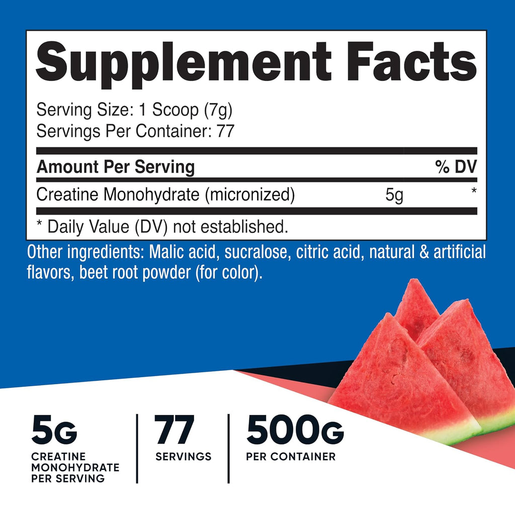 watermelon flavoured creatine for workouts