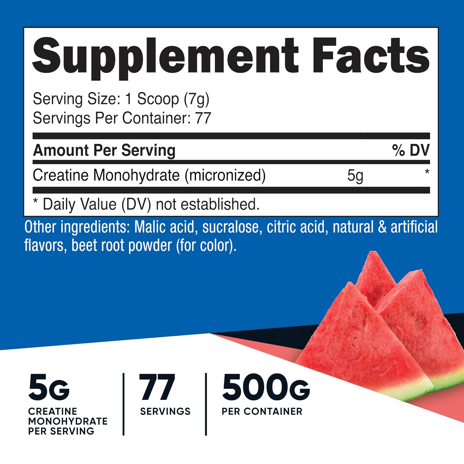 watermelon flavoured creatine for workouts