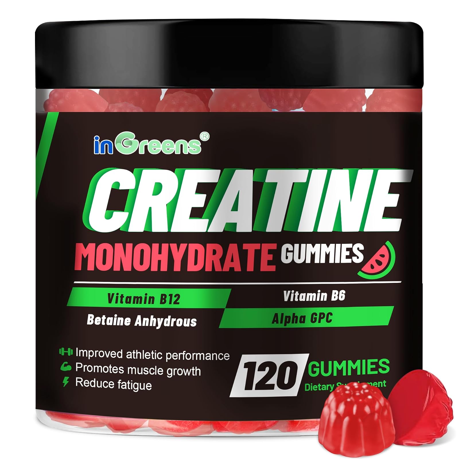 watermelon flavoured creatine gummies