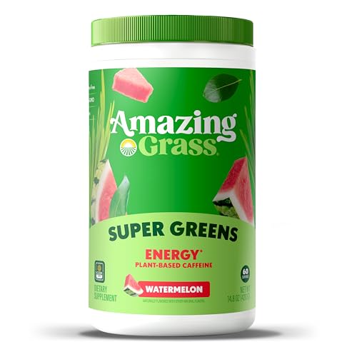 watermelon flavoured spirulina supplement