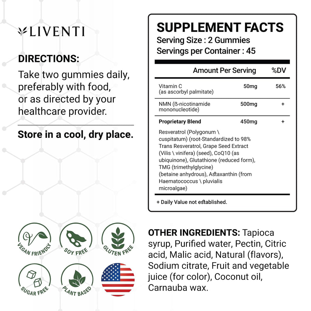 Watermelon lime flavoured NMN supplements