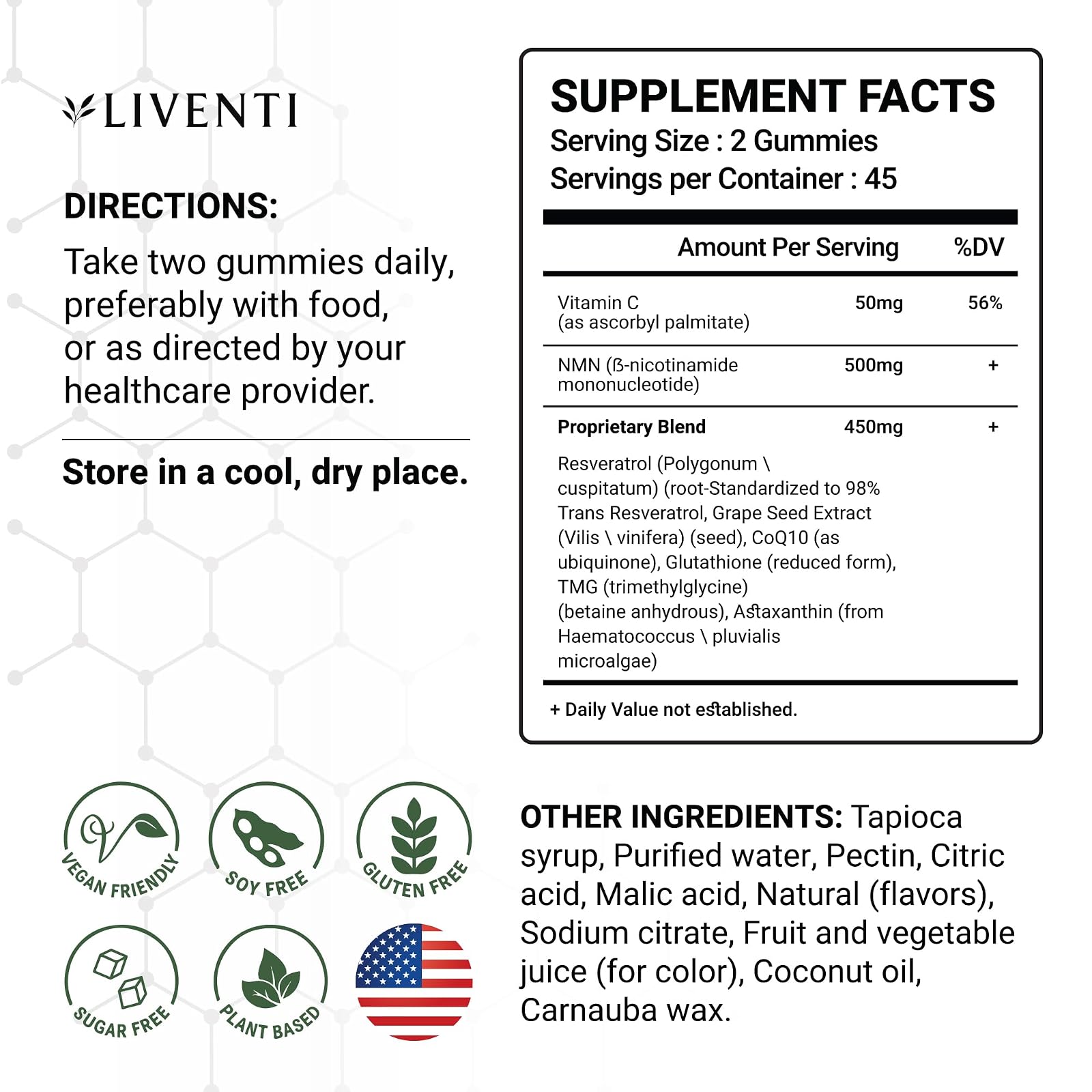 Watermelon lime flavoured NMN supplements
