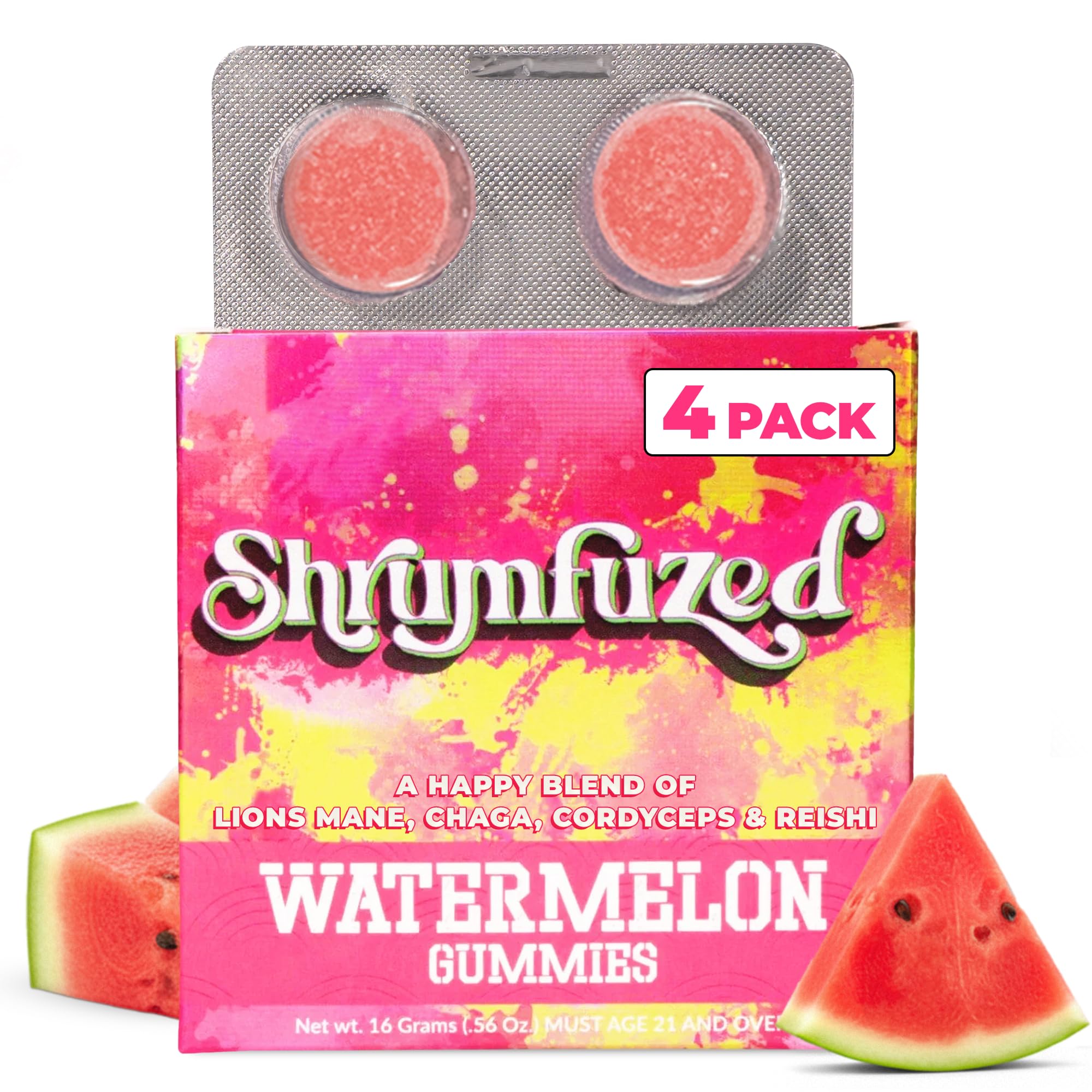 watermelon mushroom gummies for focus