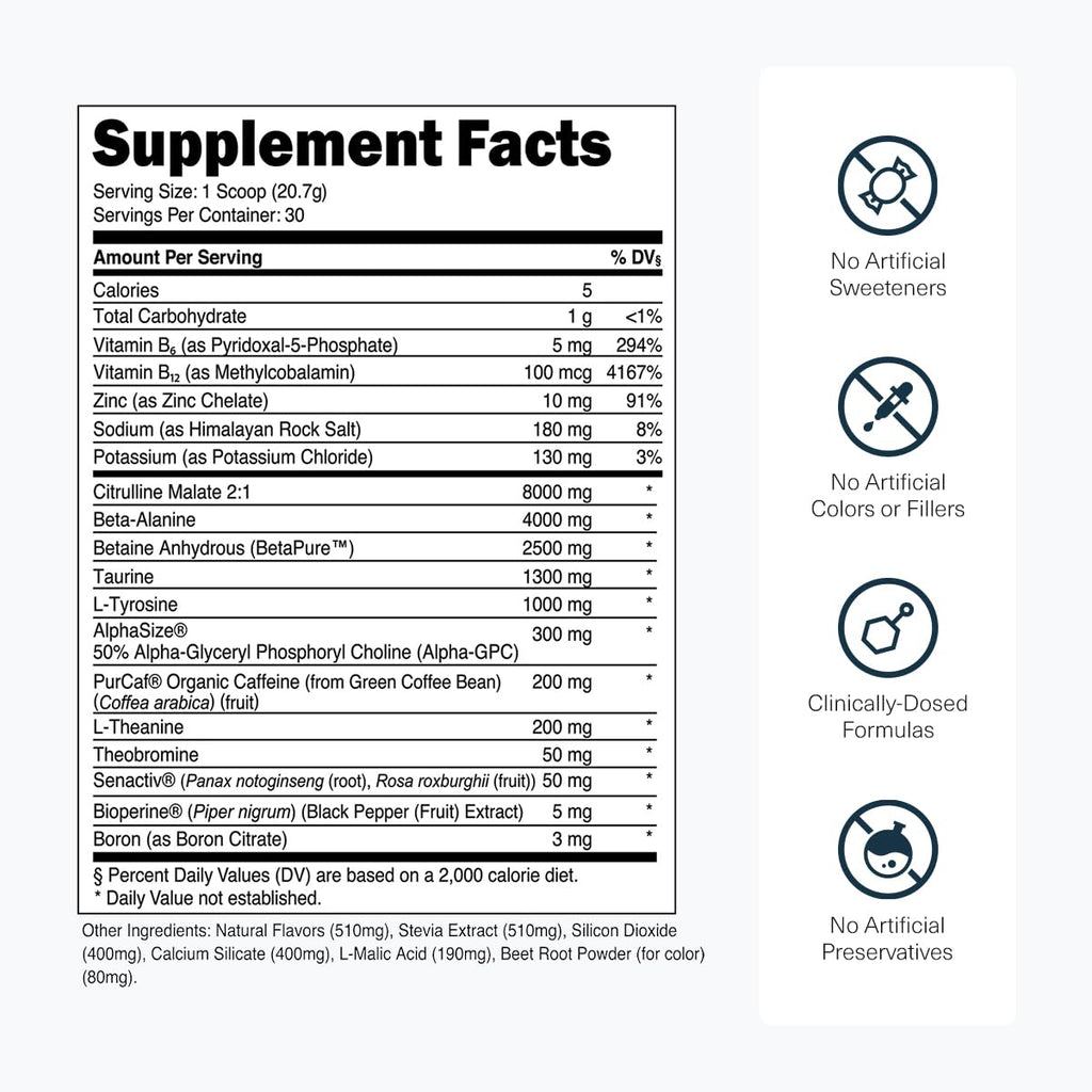 watermelon pre-workout powder for intense workouts