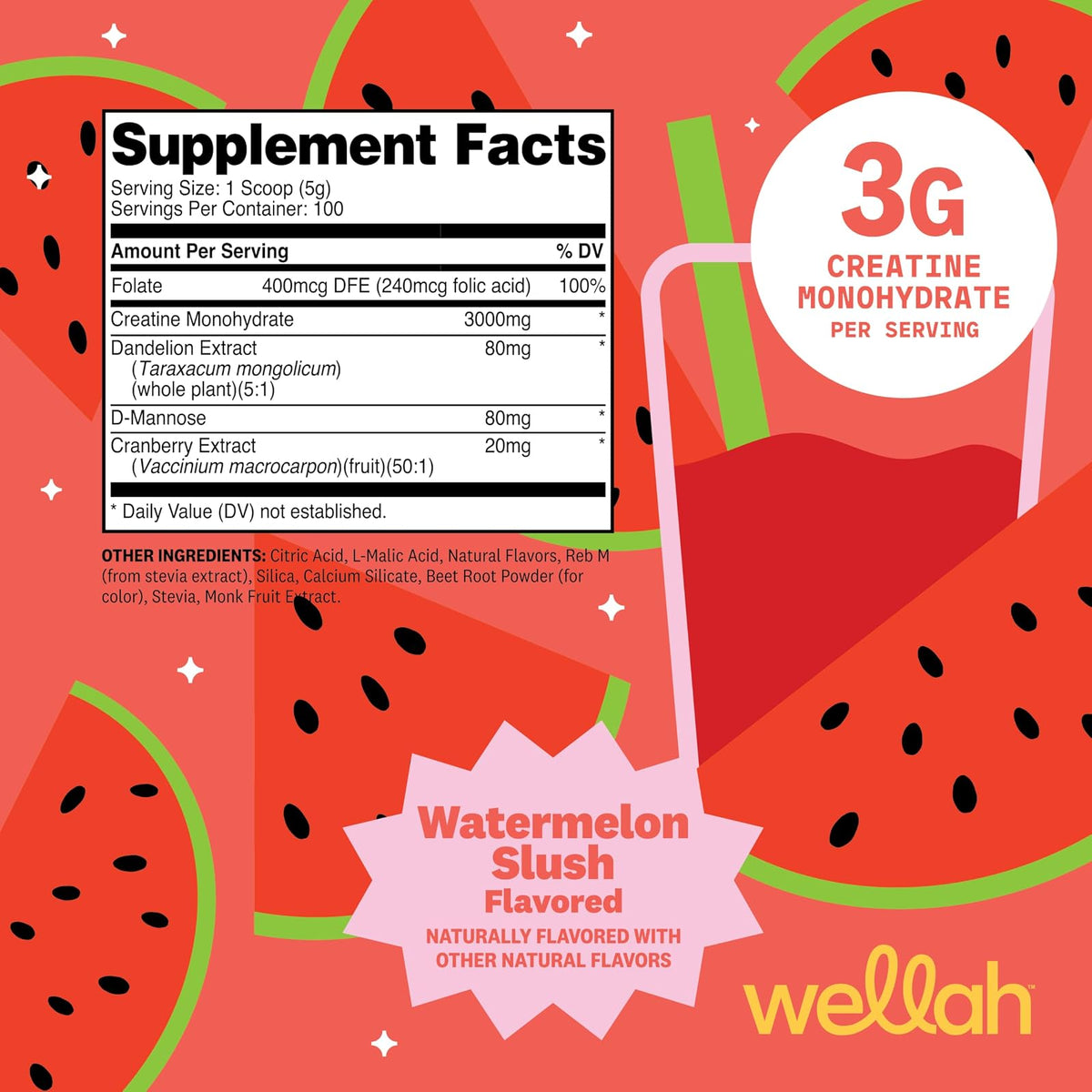 watermelon slush creatine monohydrate