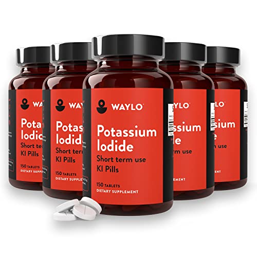 Waylo potassium iodide tablets for thyroid health