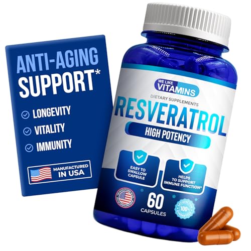 We Like Vitamins Resveratrol capsules