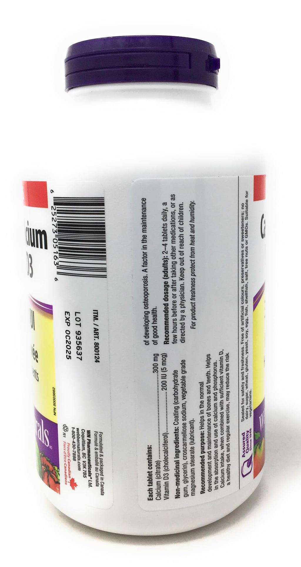 Webber calcium tablets for healthy lifestyle