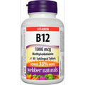 Webber Naturals B12 sublingual tablets