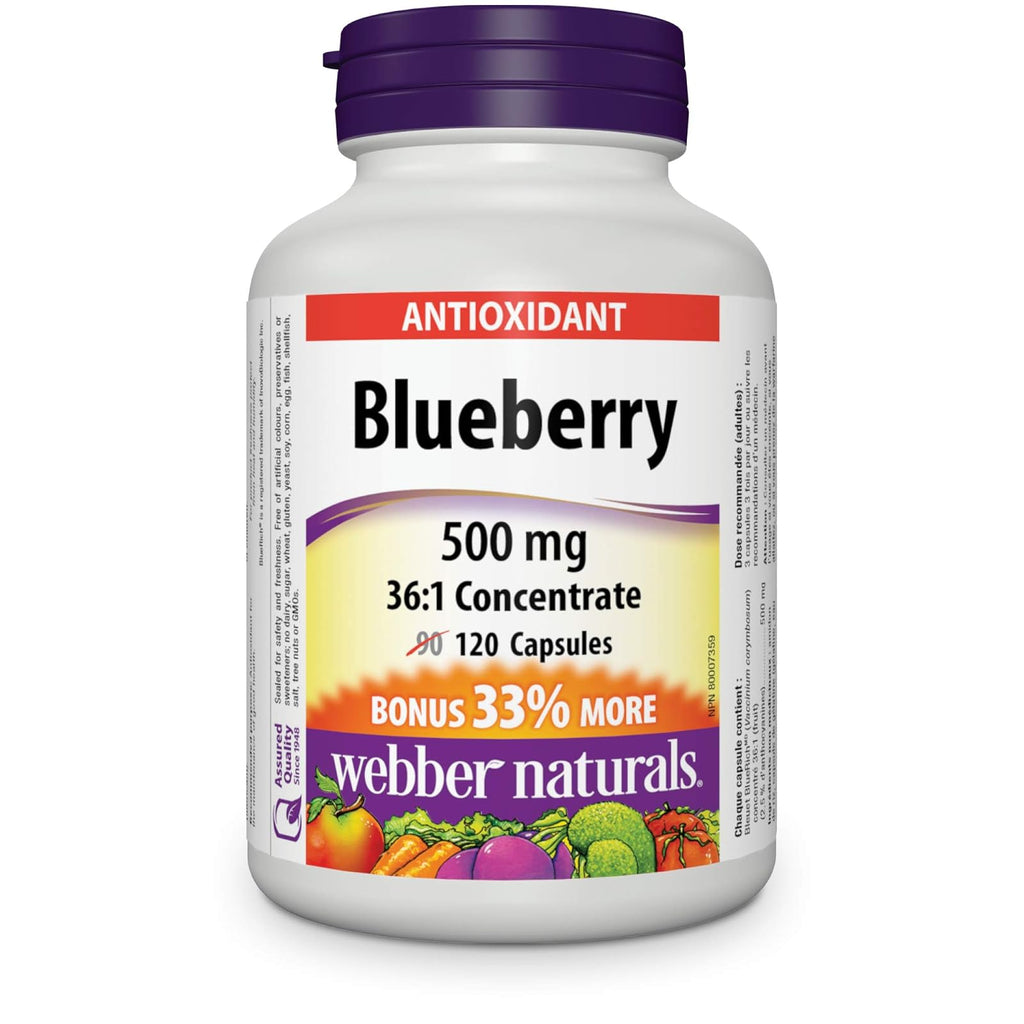 Webber Naturals blueberry multivitamins