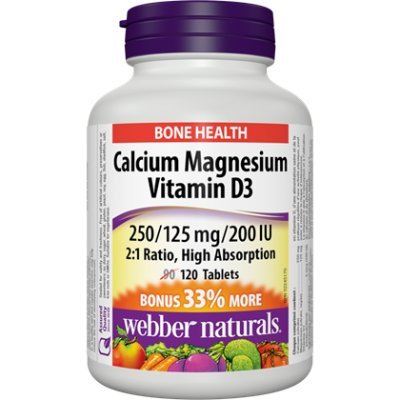 Webber Naturals calcium magnesium supplement