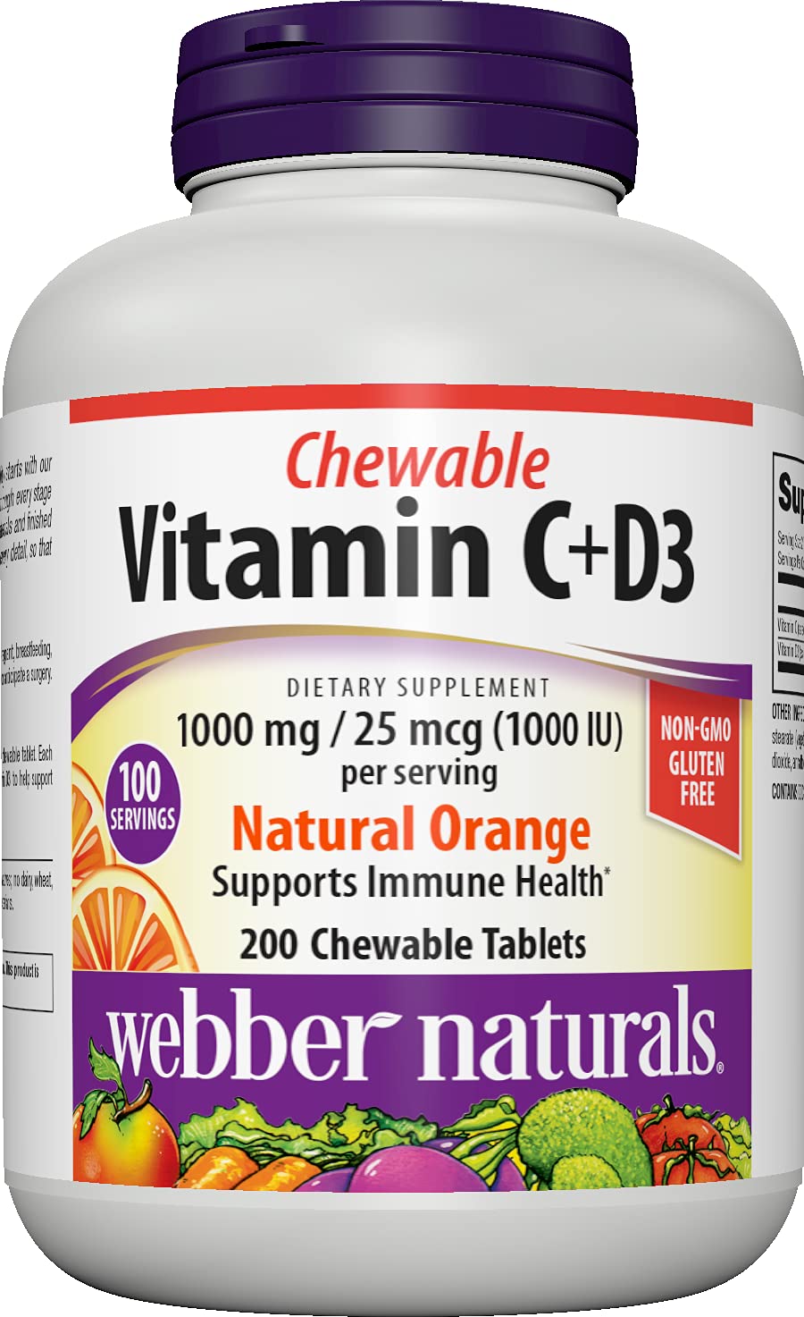 Webber Naturals chewable vitamin C