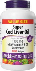 Webber Naturals cod liver oil benefits