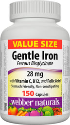 Webber Naturals iron supplement for women