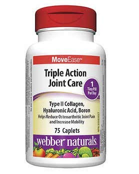 Webber Naturals joint care caplets