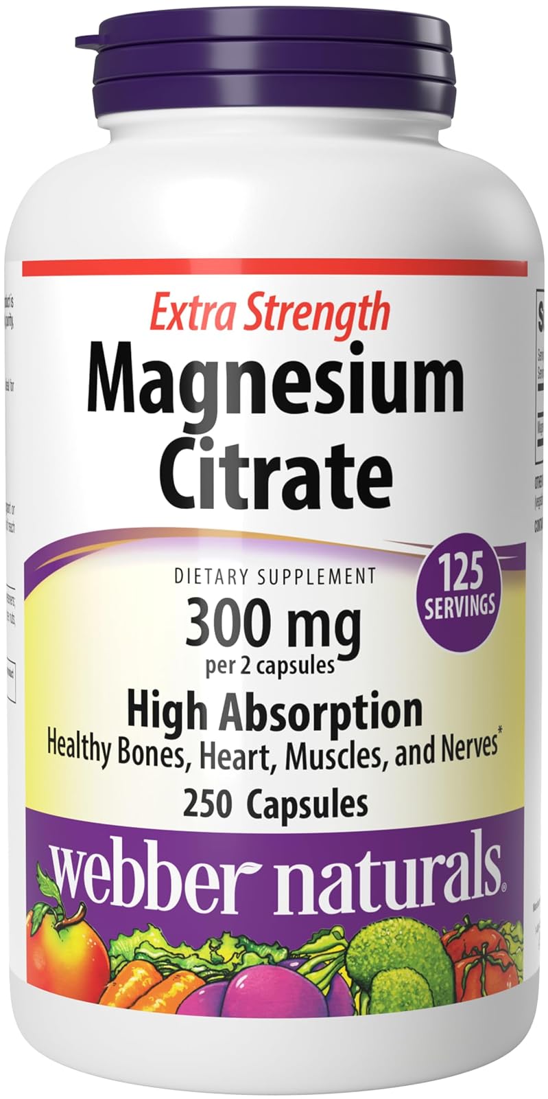 Webber Naturals magnesium citrate capsules