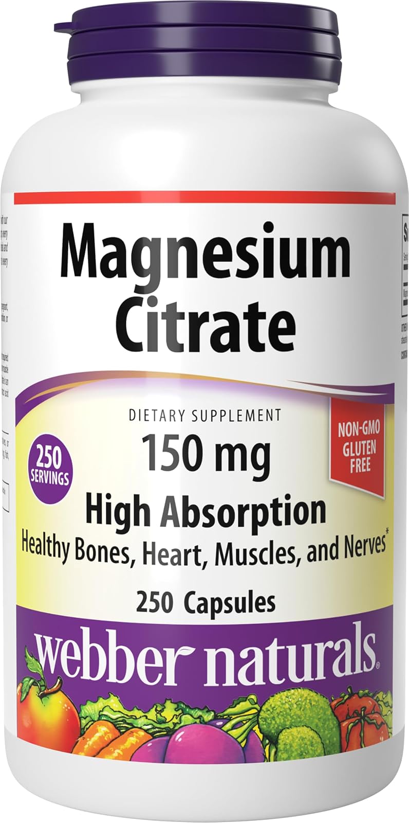 Webber Naturals magnesium citrate capsules